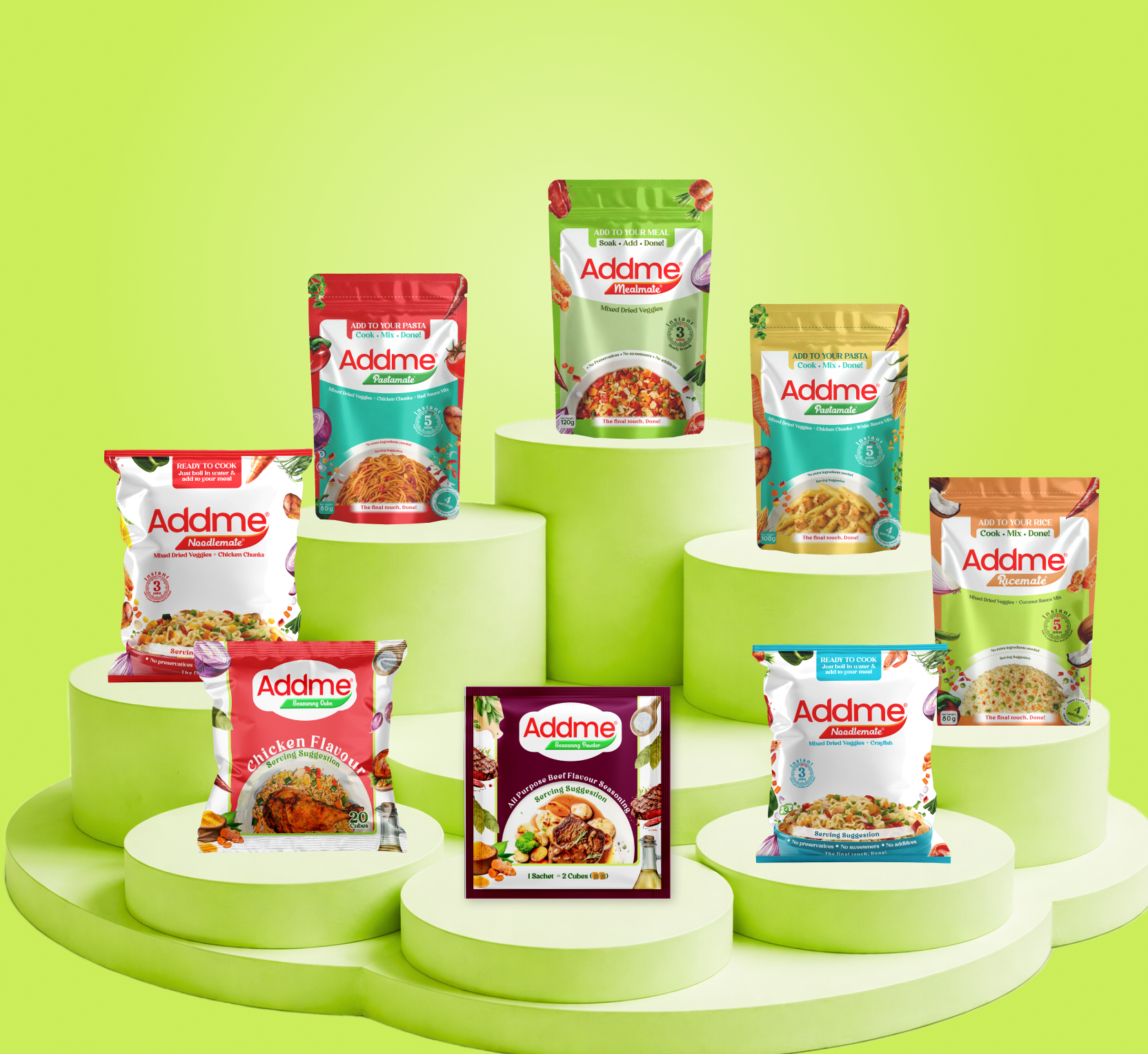Buy Addme Stress-Free Week Bundle | Weekly Meal Mix Pack
